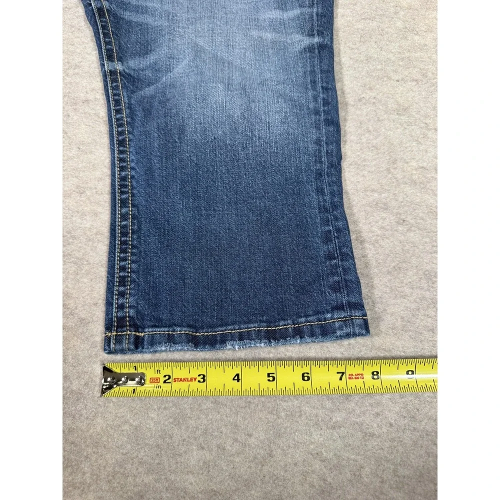 BKE | Jeans | Bke Gabby Capri Jeans Womens 32 Medium Wash Blue Relaxed ...